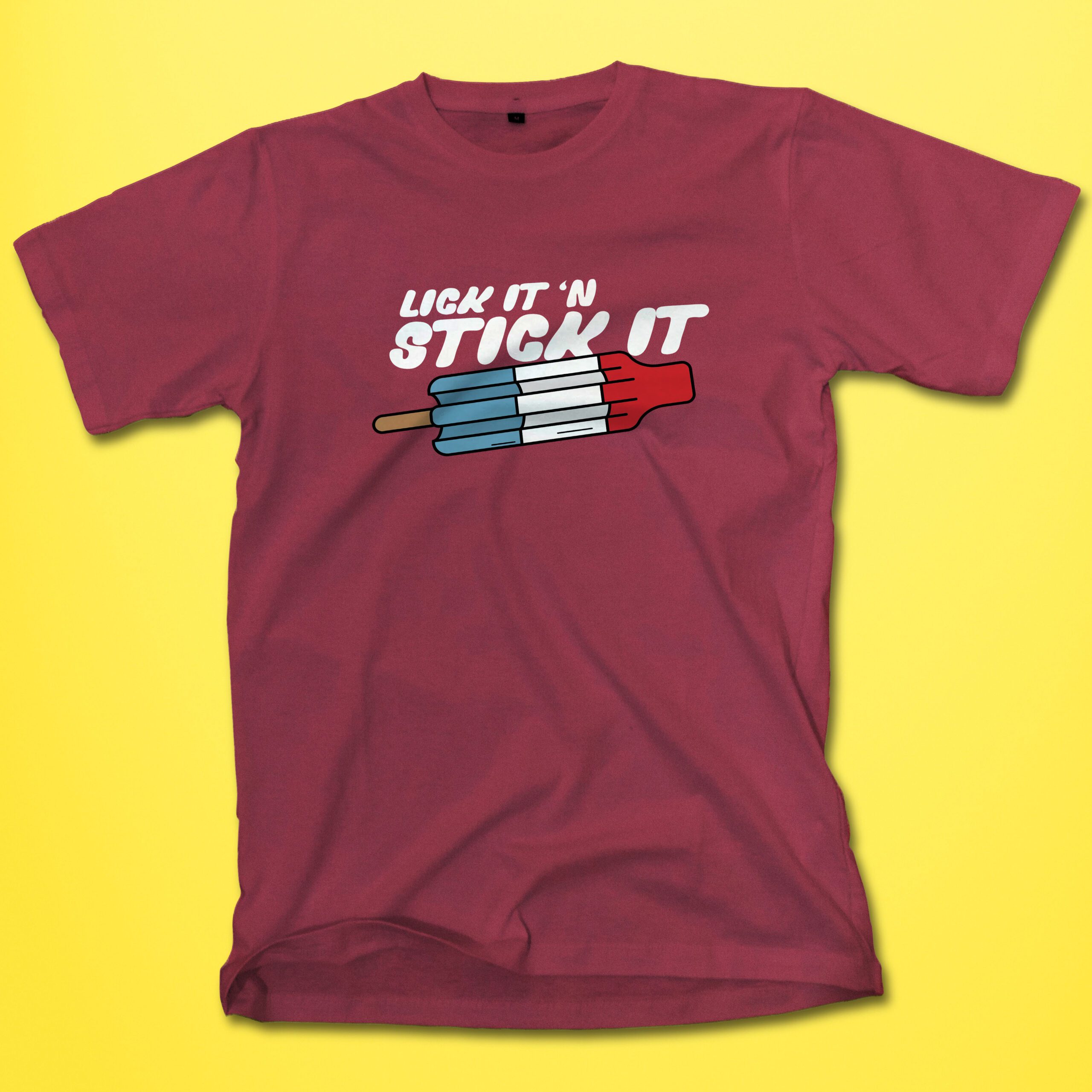 Lick It And Stick It Shirt | Gay Sexual Shirts | Funny Shirts